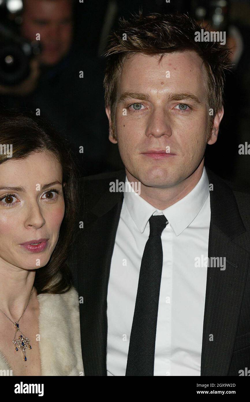 Ewan McGregor and his wife at the premiere of Big Fish at the Warner ...