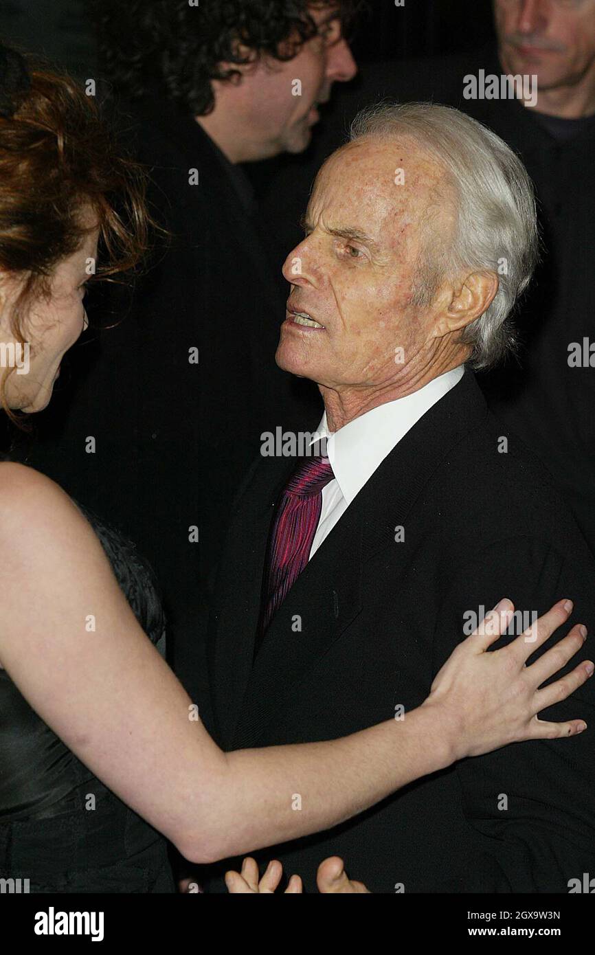 Richard D. Zanuck at the premiere of Big Fish at the Warner Village ...