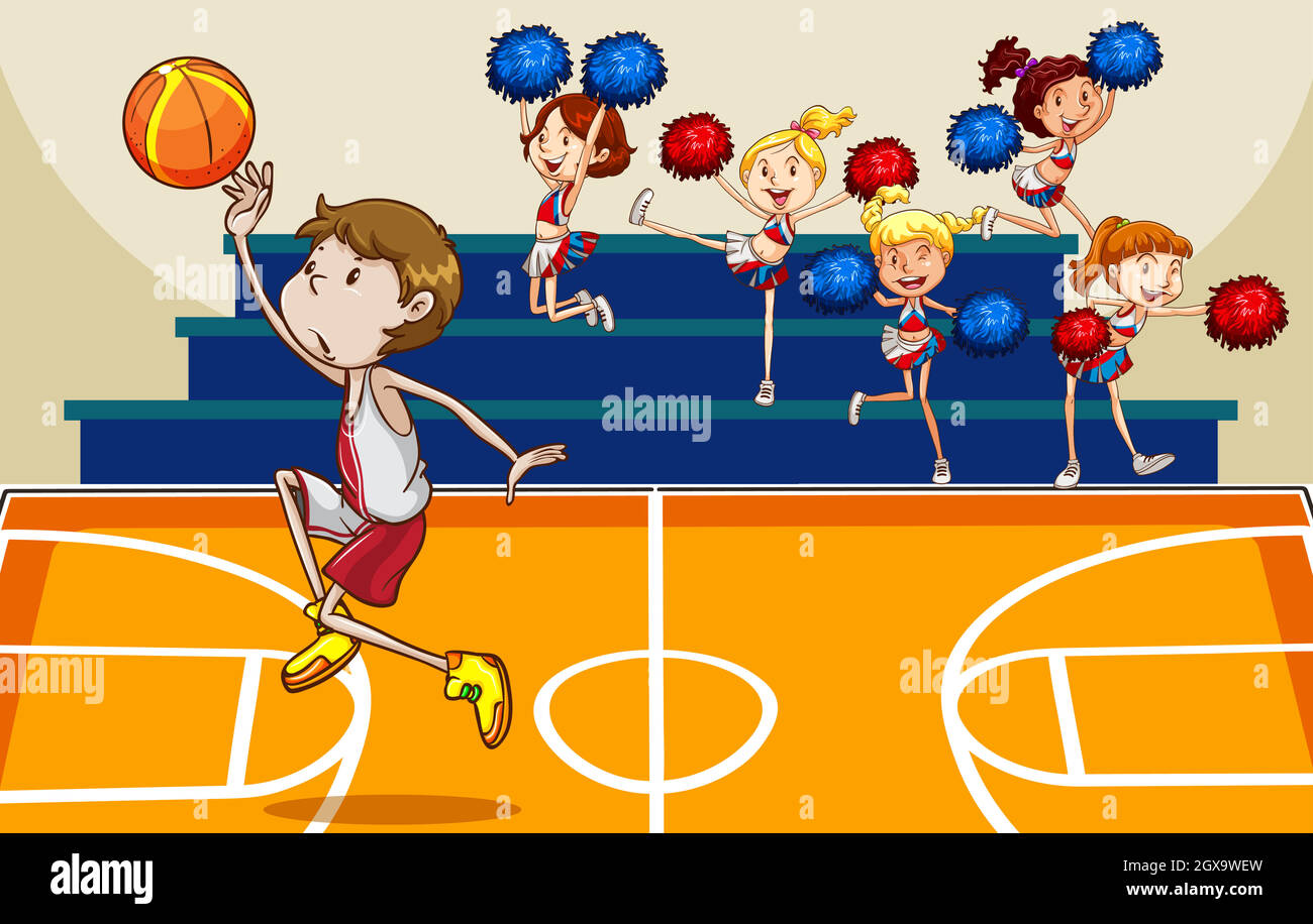 Basketball Game Clipart