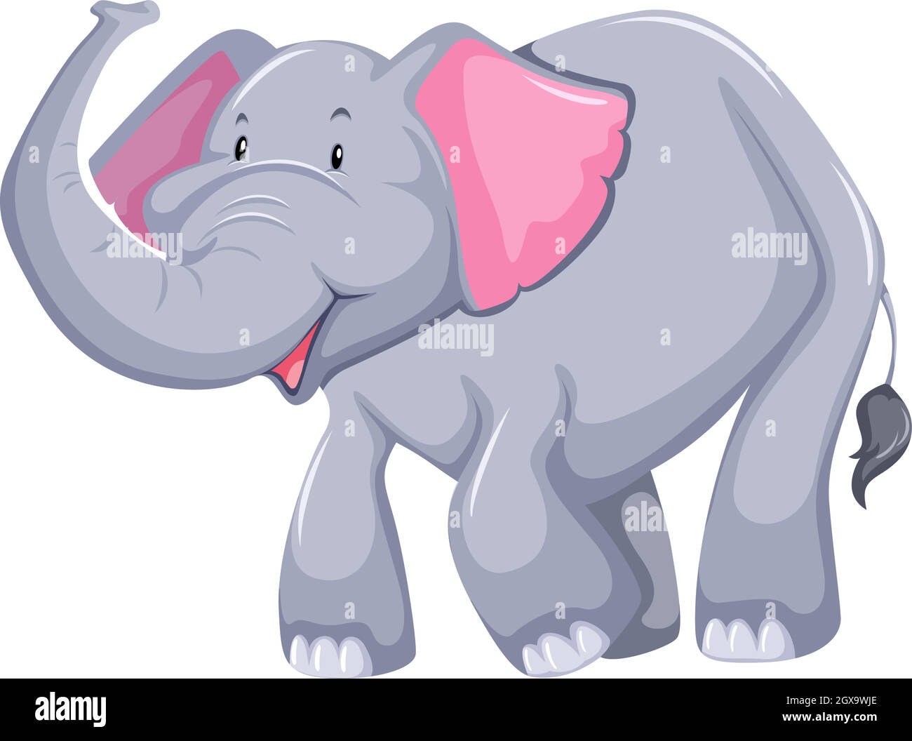 Elephant drawing trunk hi-res stock photography and images - Alamy