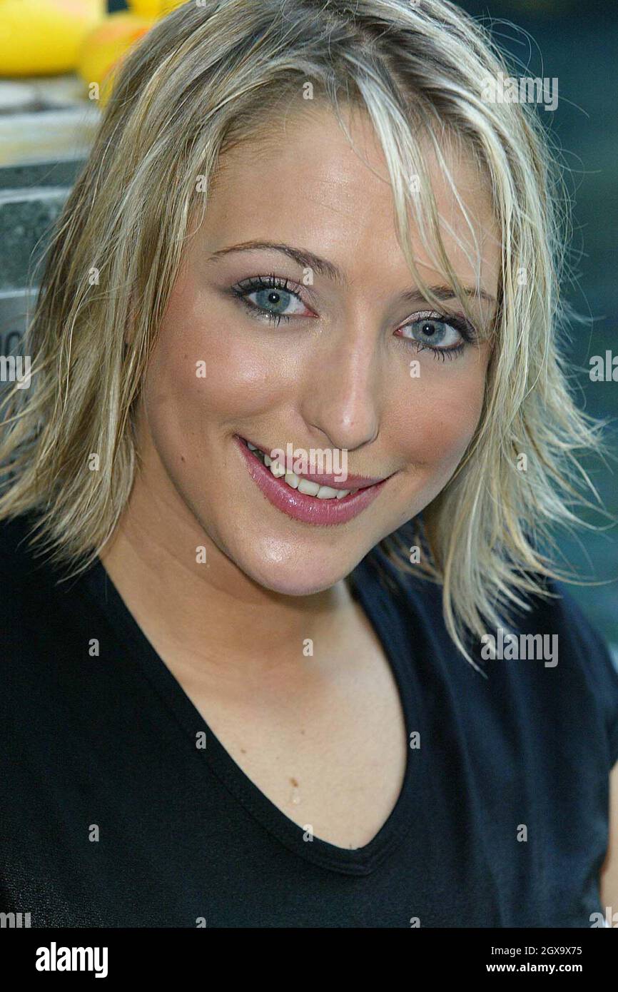 Ali Bastian at the Holly-Soaks! make a splash for butlins swimathon ...