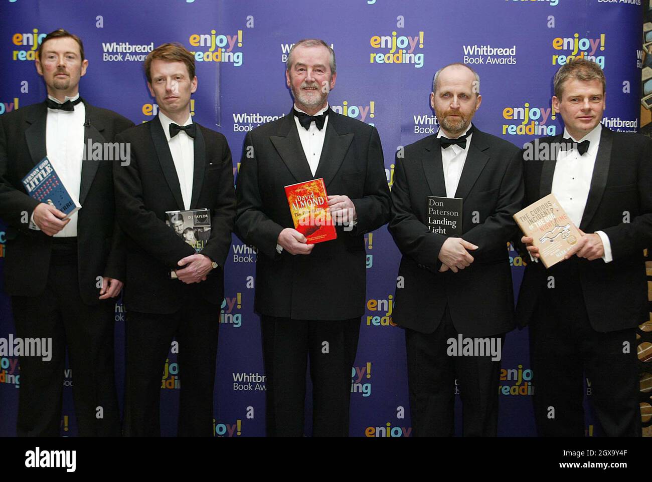 DBC Pierre, DJ Taylor, David Almond, Don Paterson and Mark Haddon at ...