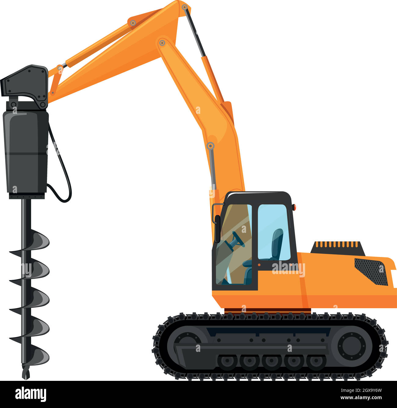 Drilling image Stock Vector Images - Alamy