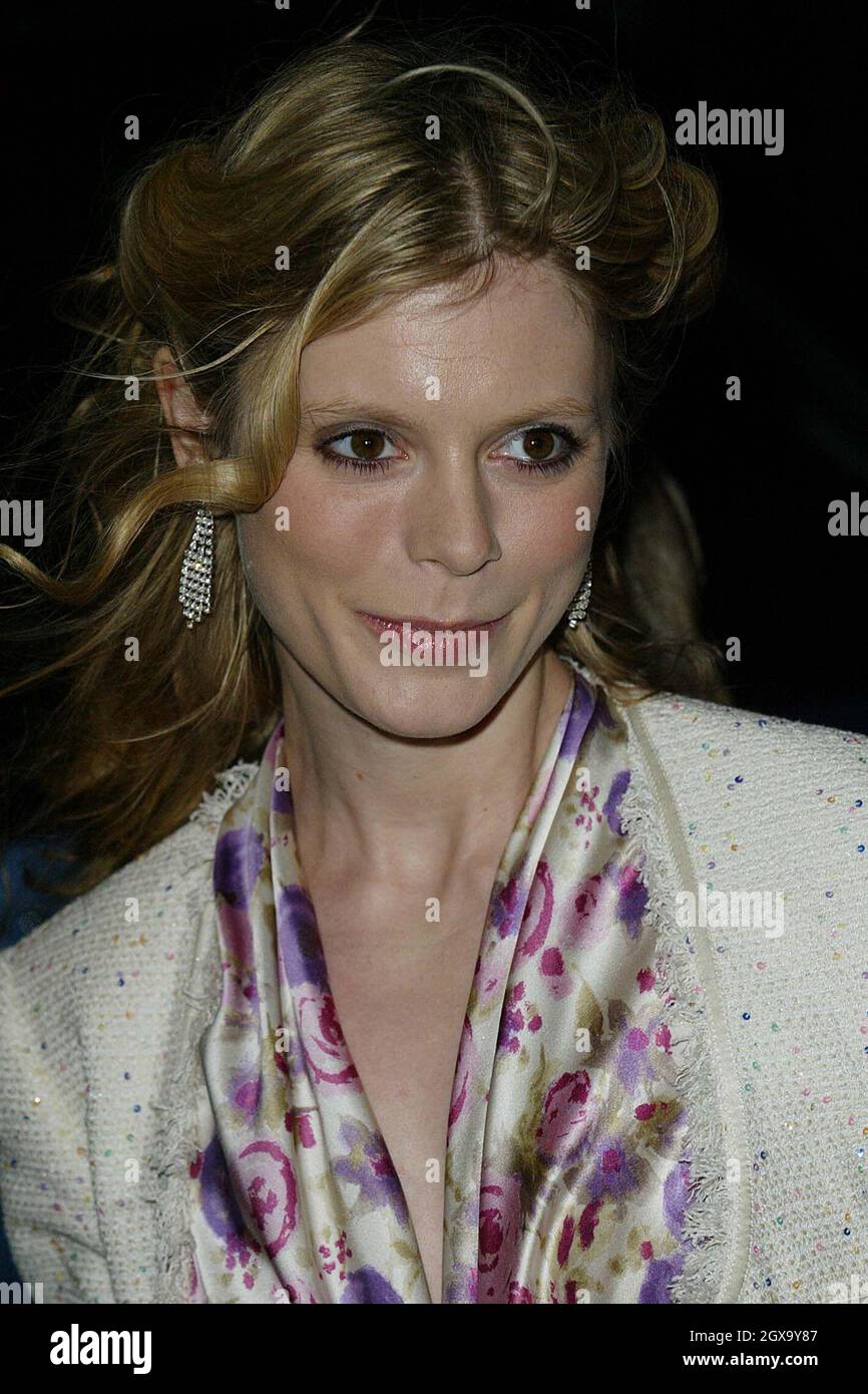 Emilia Fox At The Evening Standard Film Awards At The Savoy Hotel In