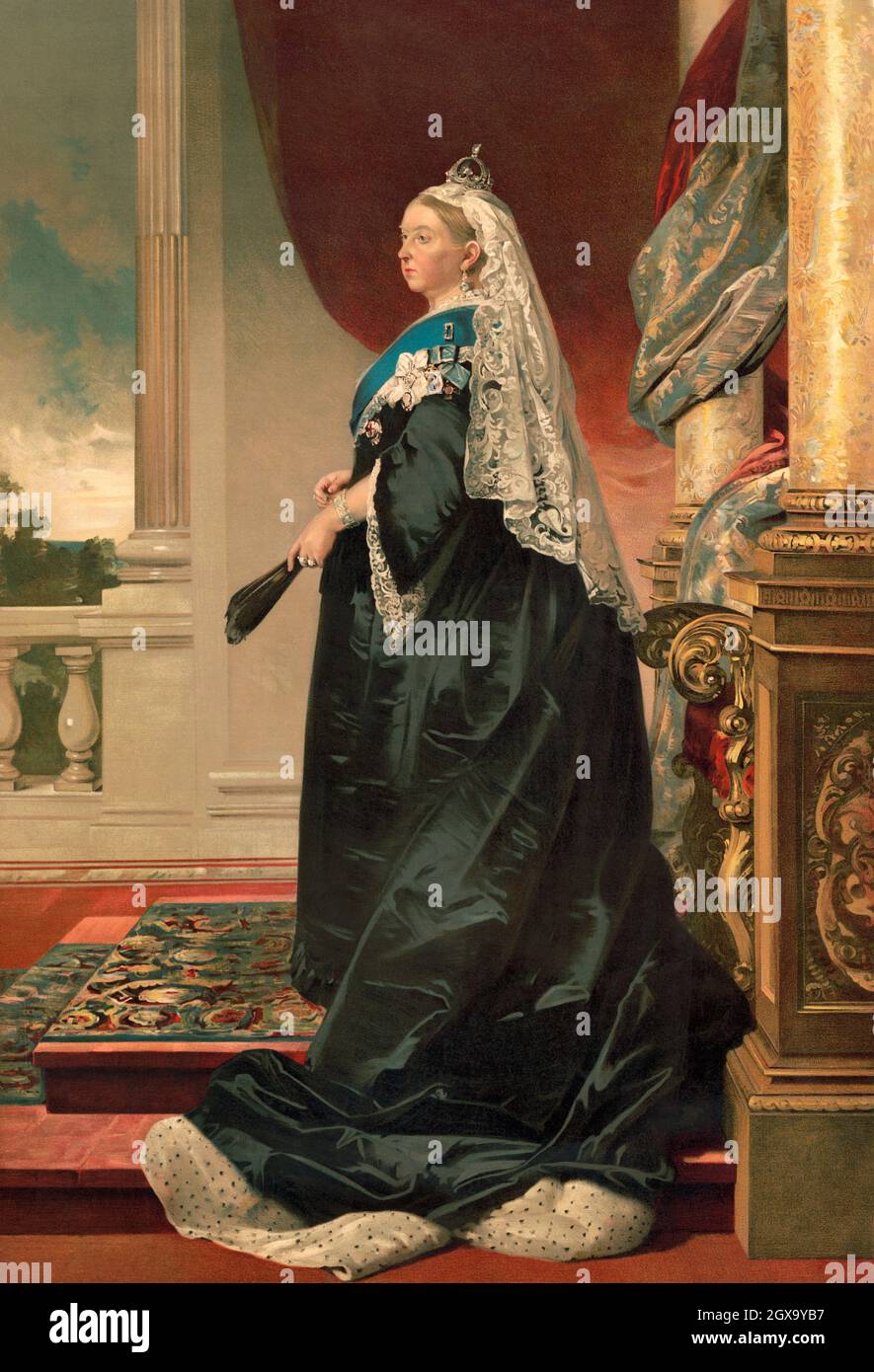 Queen Victoria or Alexandrina Victoria, 1819 - 1901, Queen of the ...