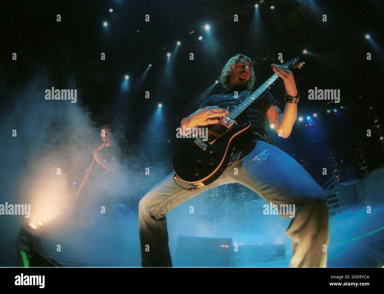 Nickelback perform their homecoming show at GM Place in Vancouver Stock ...