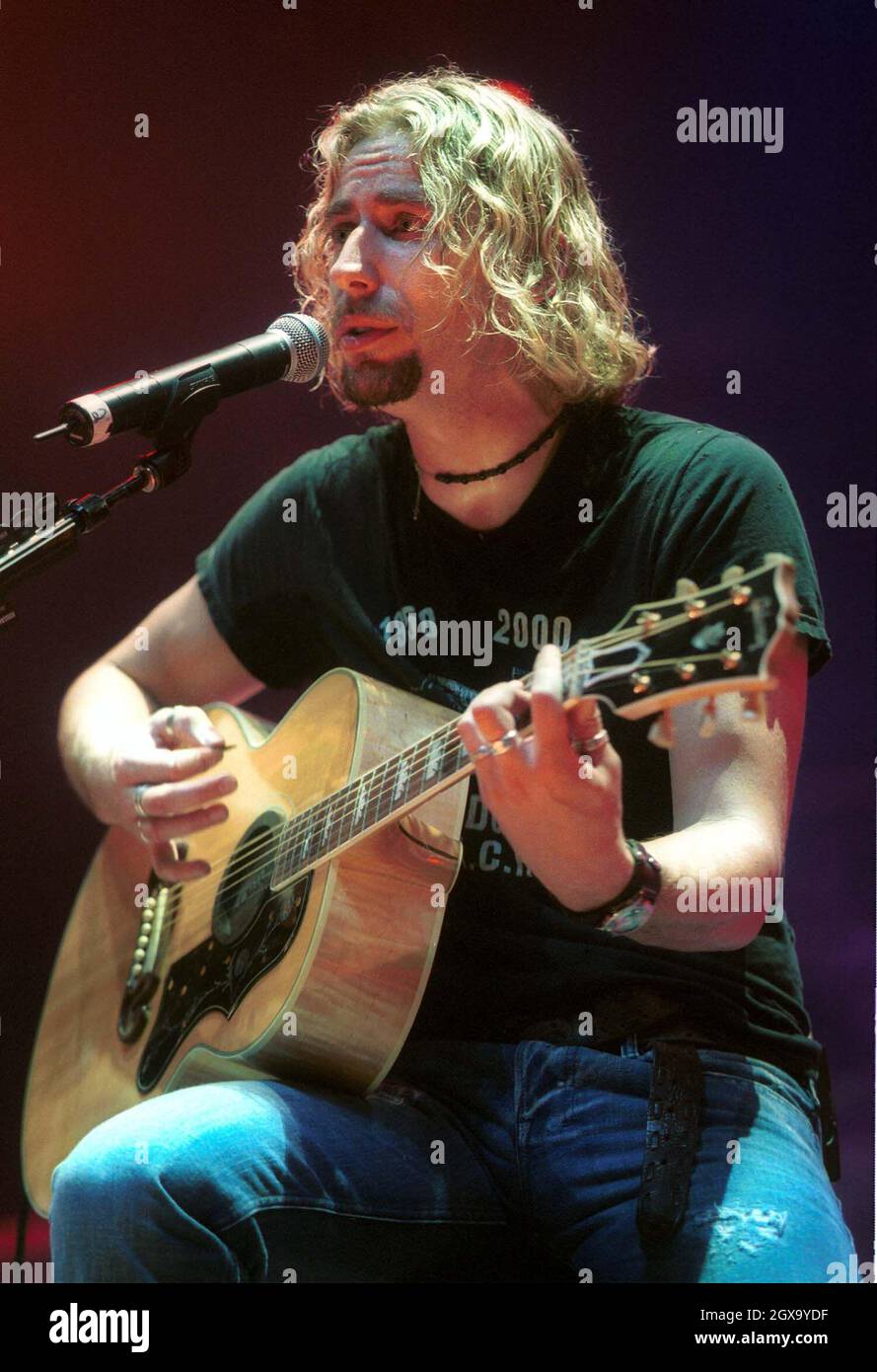 Nickelback perform their homecoming show at GM Place in Vancouver Stock ...