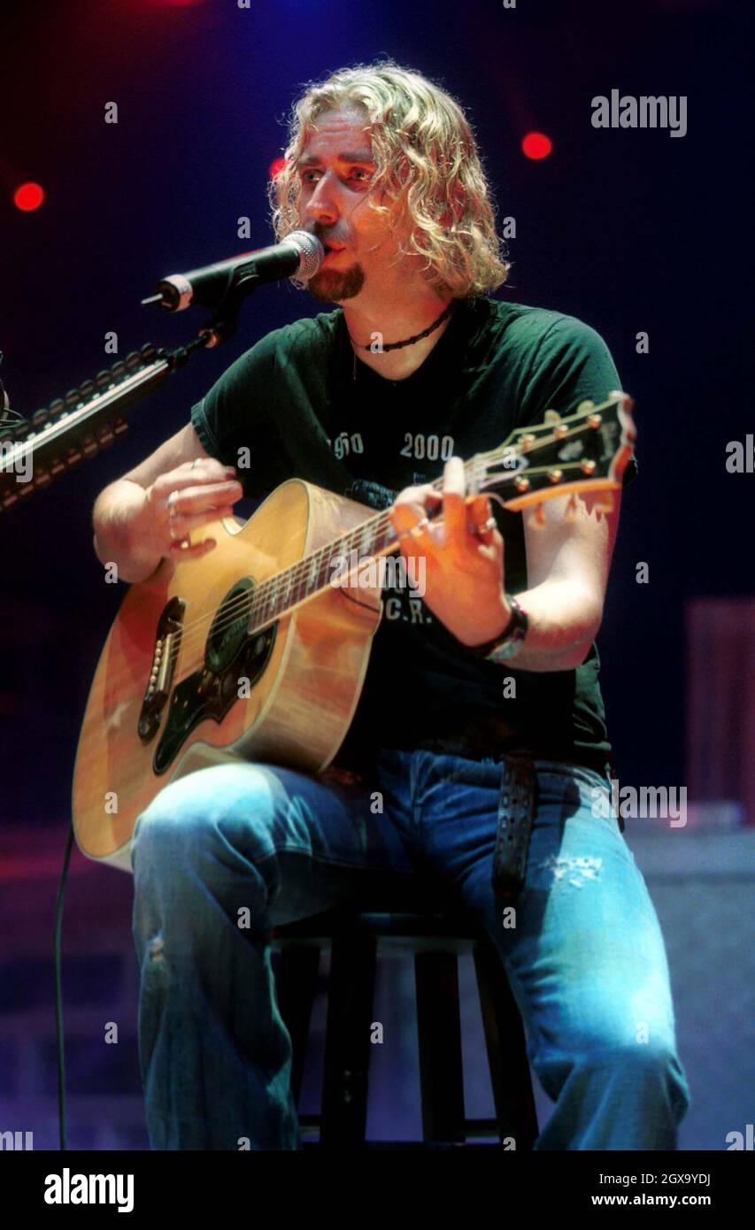 Nickelback perform their homecoming show at GM Place in Vancouver Stock ...