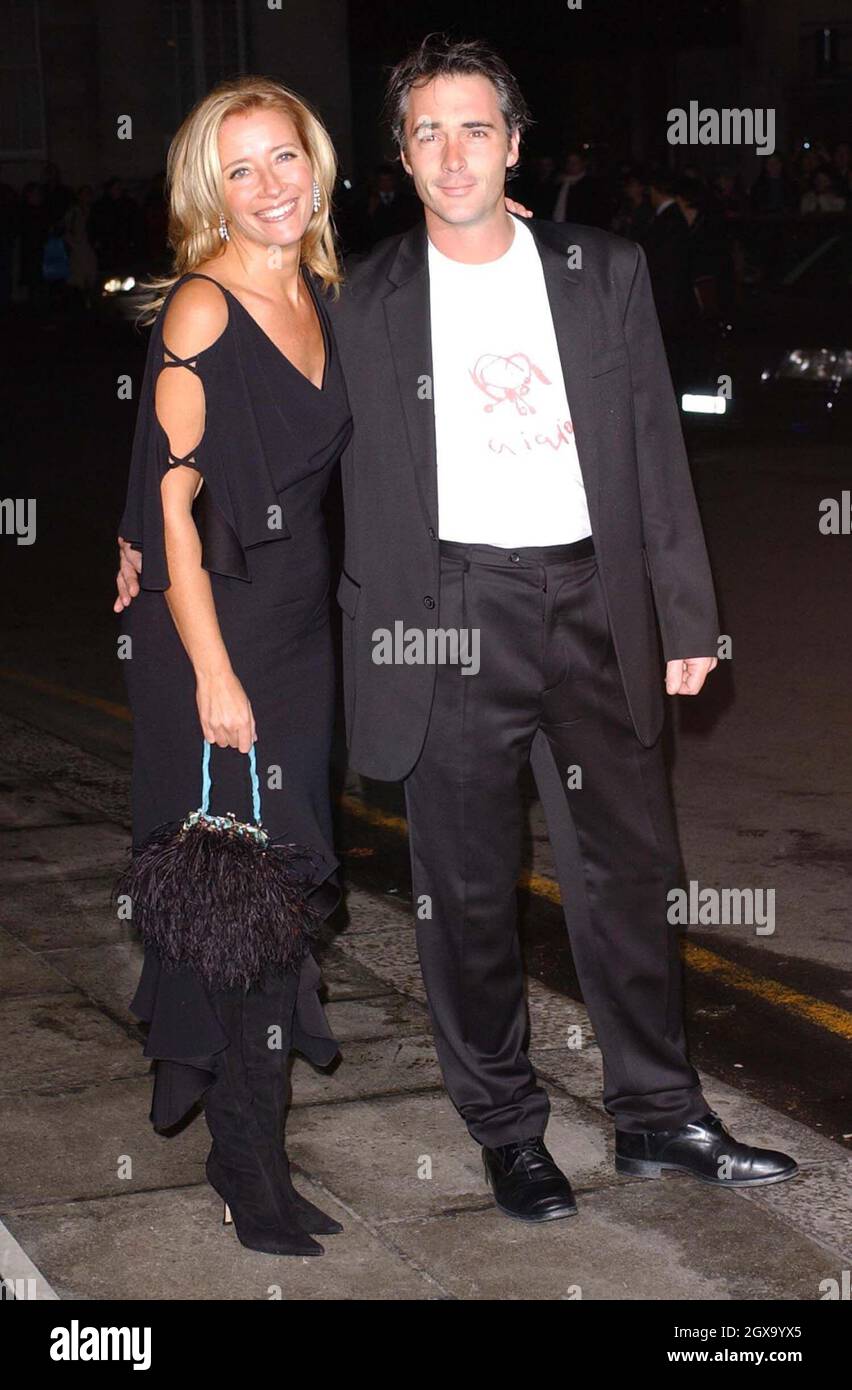 Emma Thompson and partner pictured attending the 9th annual Sony ...