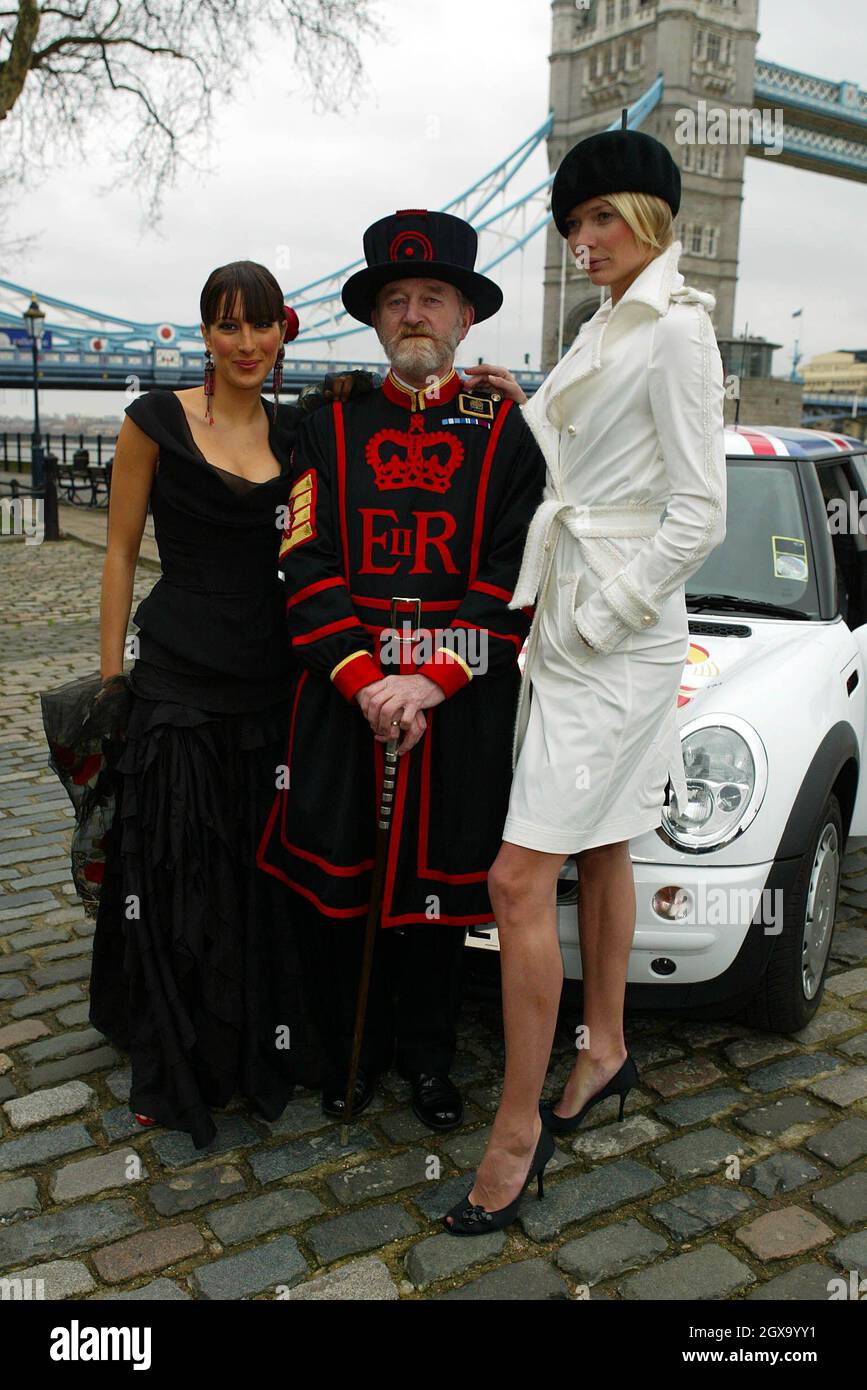 Princess Tamara Bourbon and Jodie Kidd attending the launch of the Euro ...
