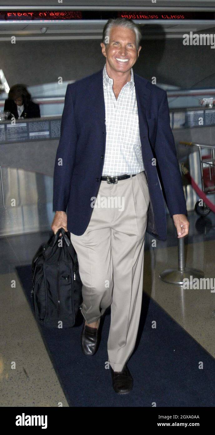 George Hamilton, Sean Stewart (ROD STEWART'S SON) and Ashley Hamilton ...