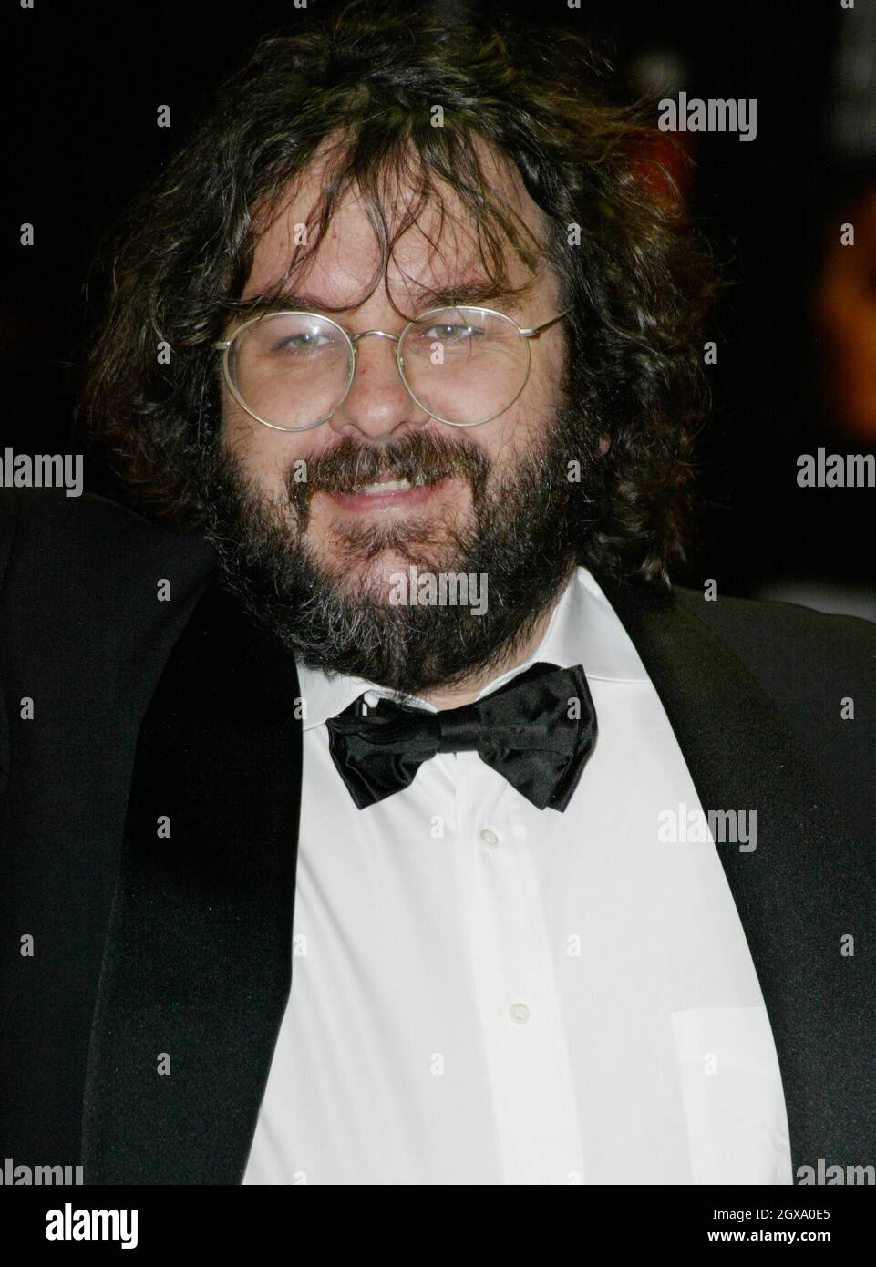 Peter Jackson, director, arriving at the BAFTAS, which took place in ...