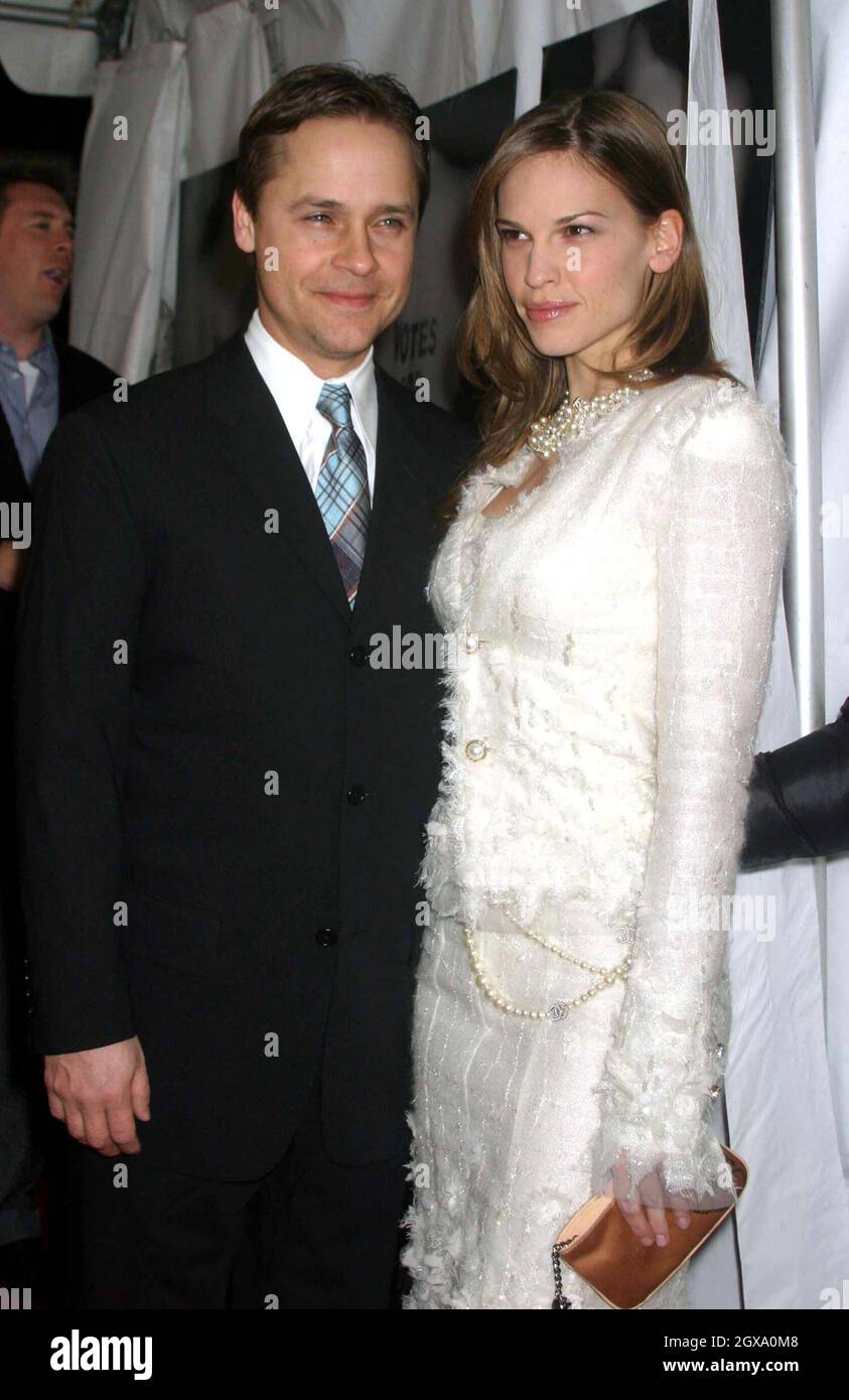 Chad Lowe and Hilary Swank at The Premiere screening of HBO's "Iron ...