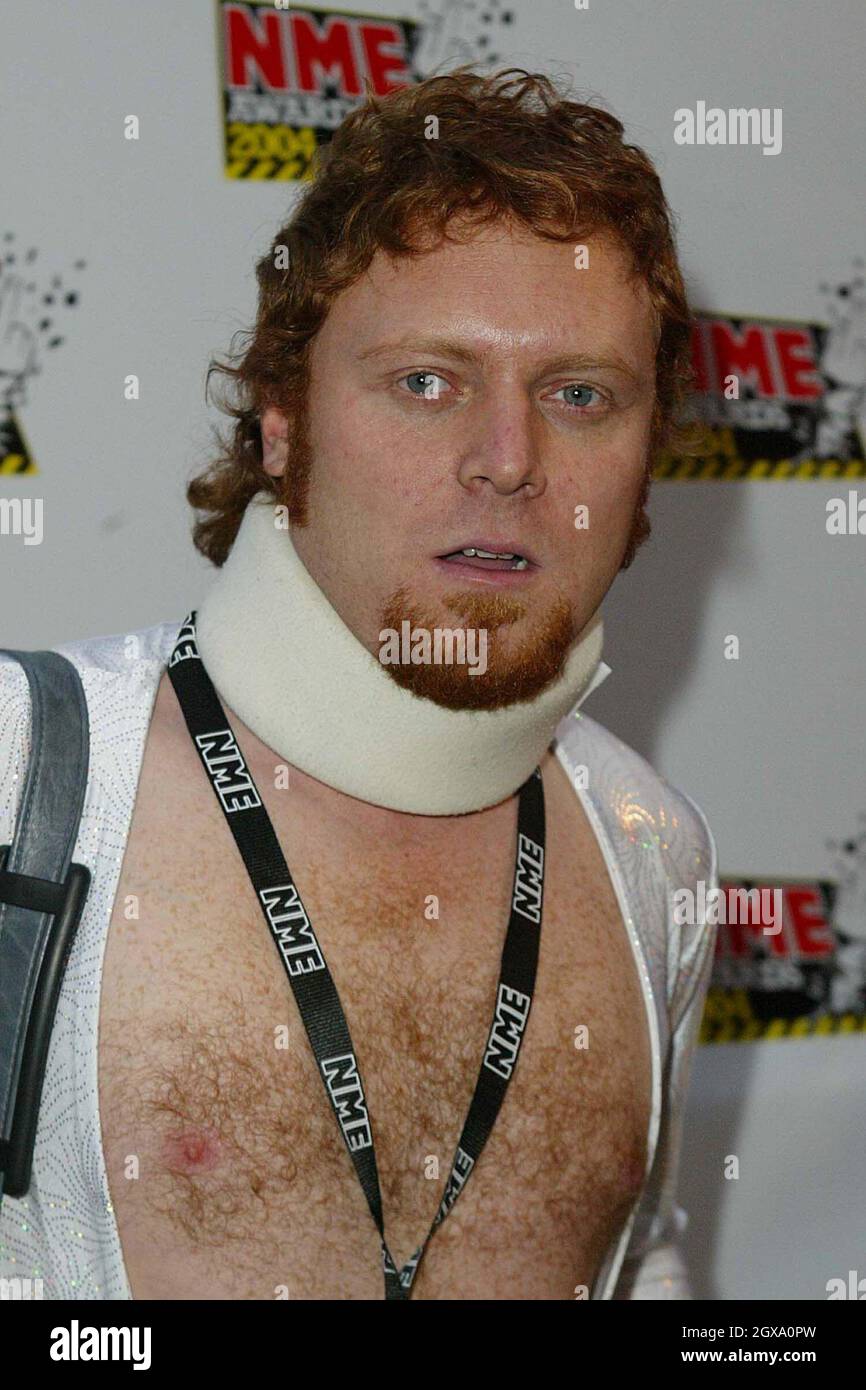 Avid Merrion at the NME Awards at the Po Na Na in London Stock Photo ...