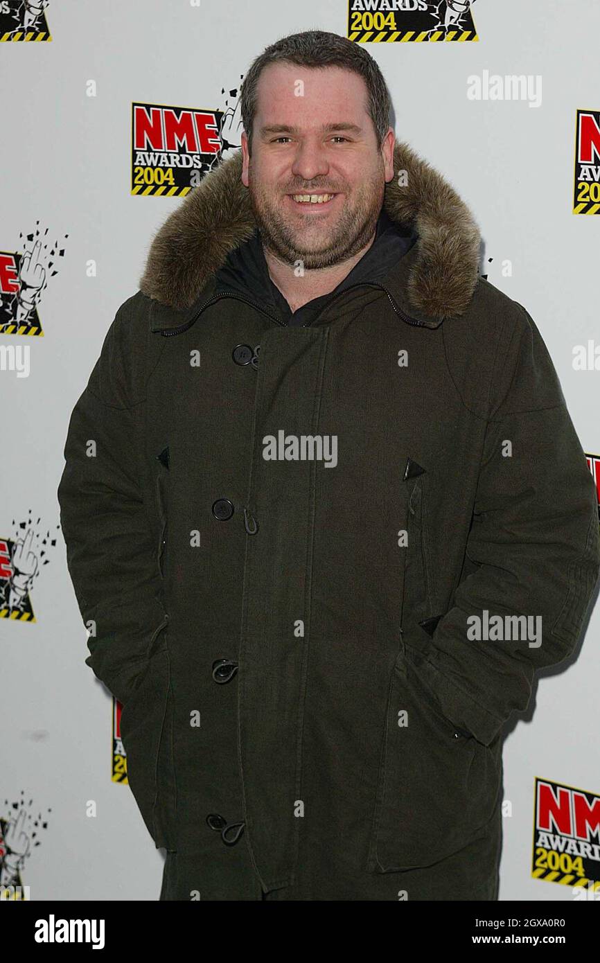 Chris Moyles at the NME Awards at the Po Na Na in London Stock Photo ...