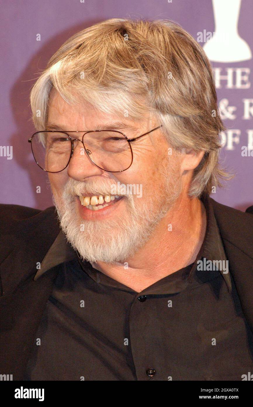 Bob Seeger in the press room with his induction award at the 19th ...