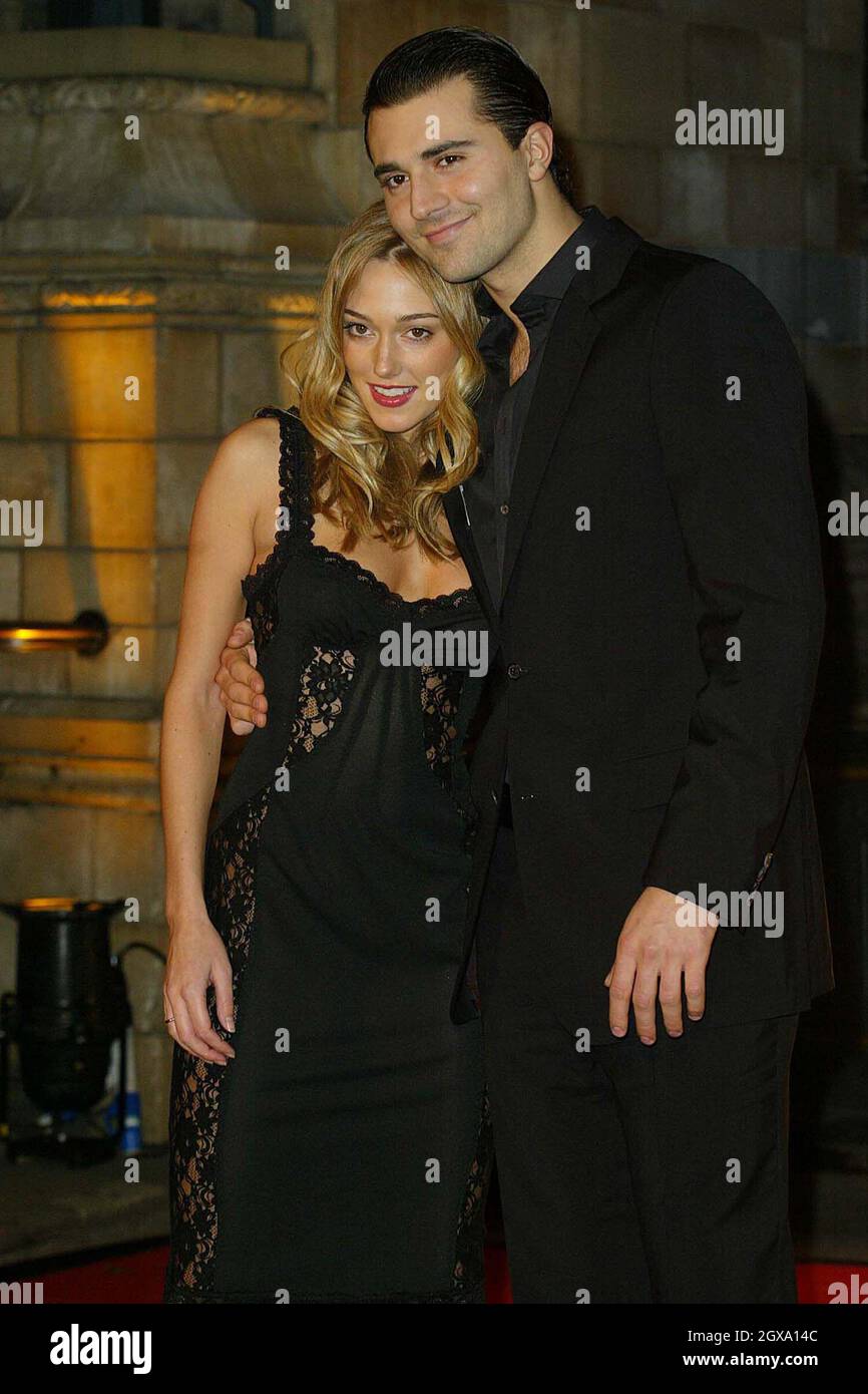 Darius Danesh and girlfriend at the ELLE Style Awards, National History ...