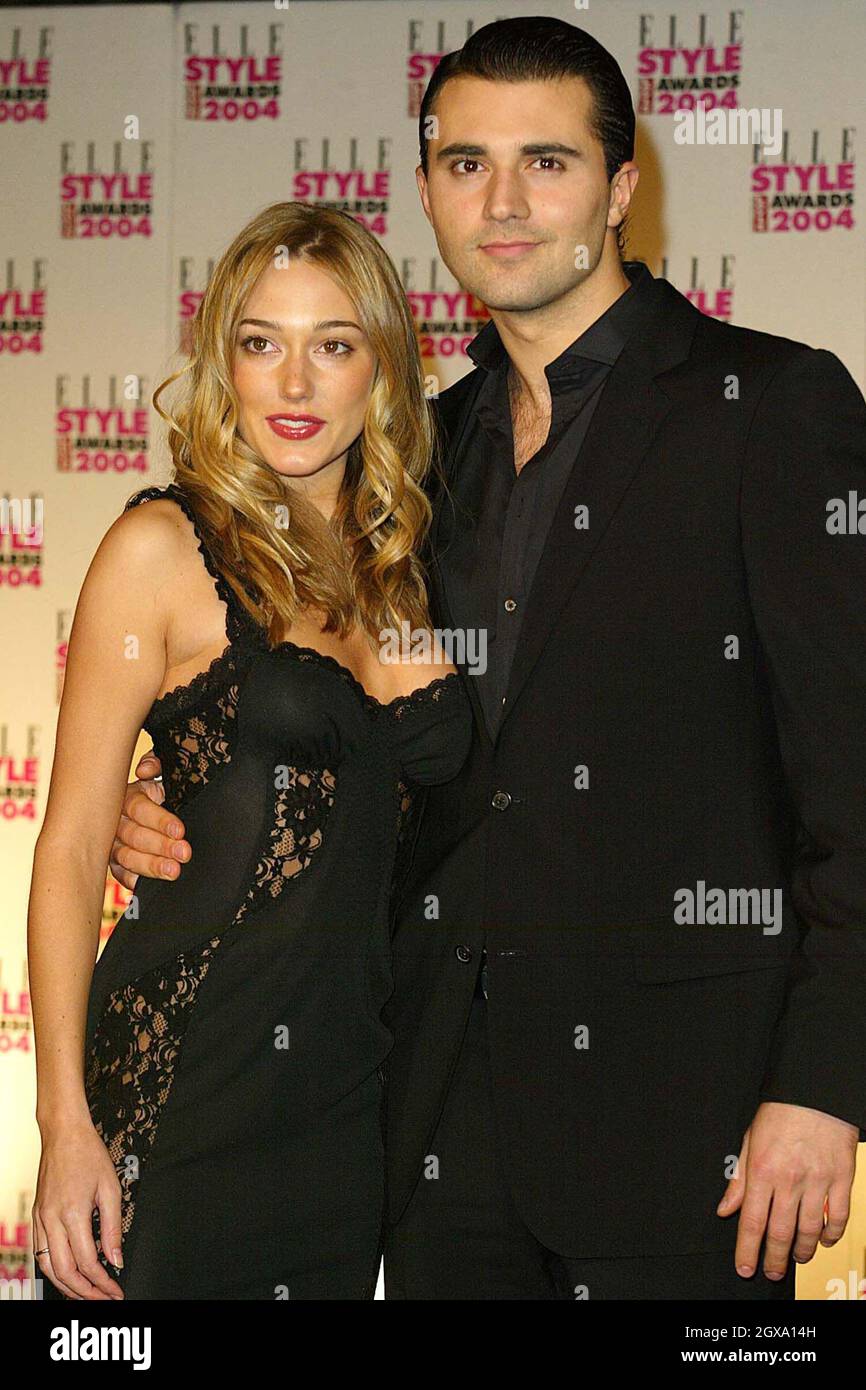Darius Danesh and girlfriend at the ELLE Style Awards, National History ...
