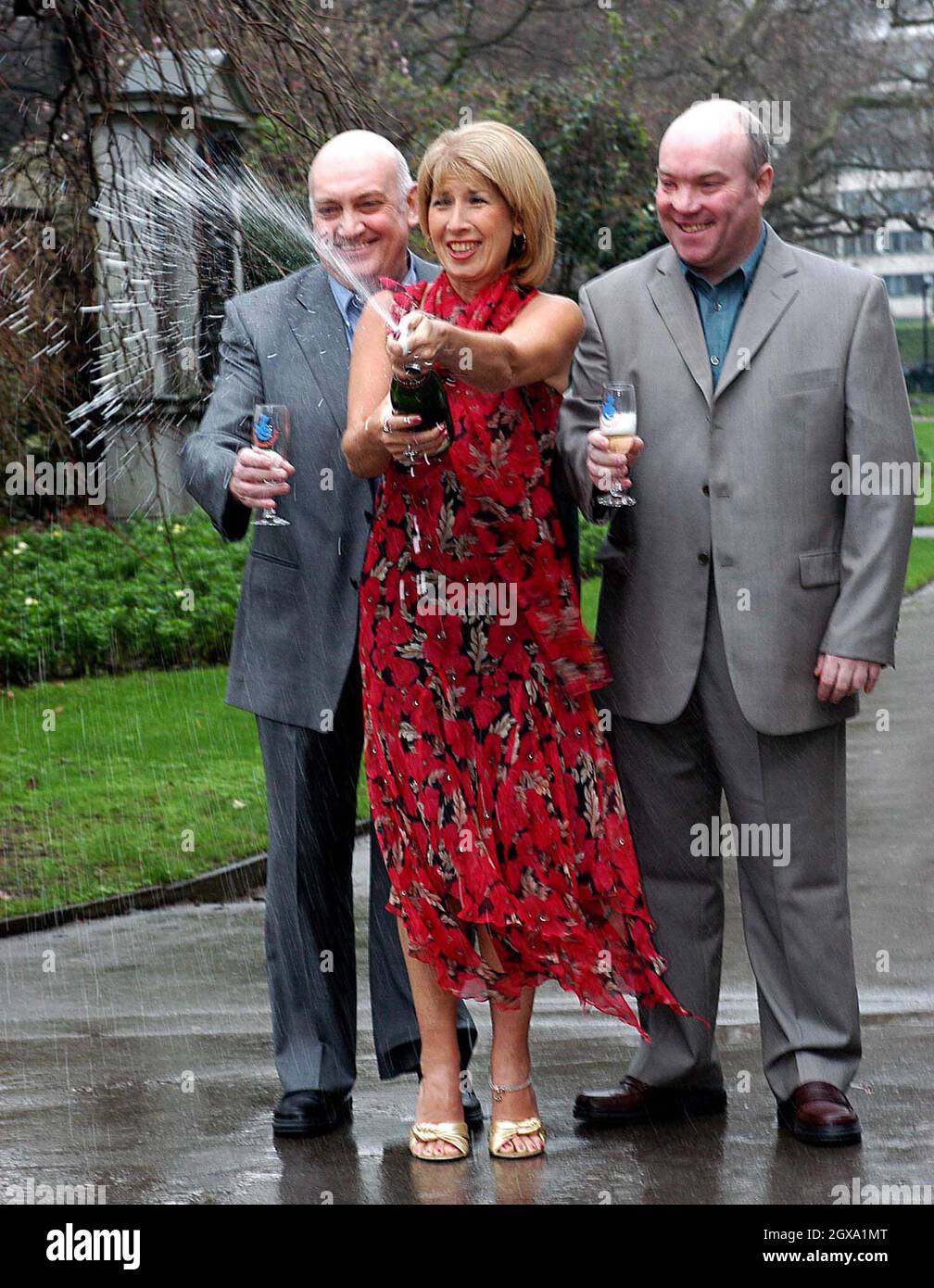 Ian Collier is celebrating being one of the luckiest men in Britain ...