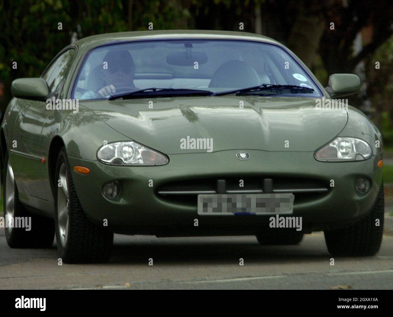 David Jason seen for the 1st time in his Jaguar X8 he is pictured ...