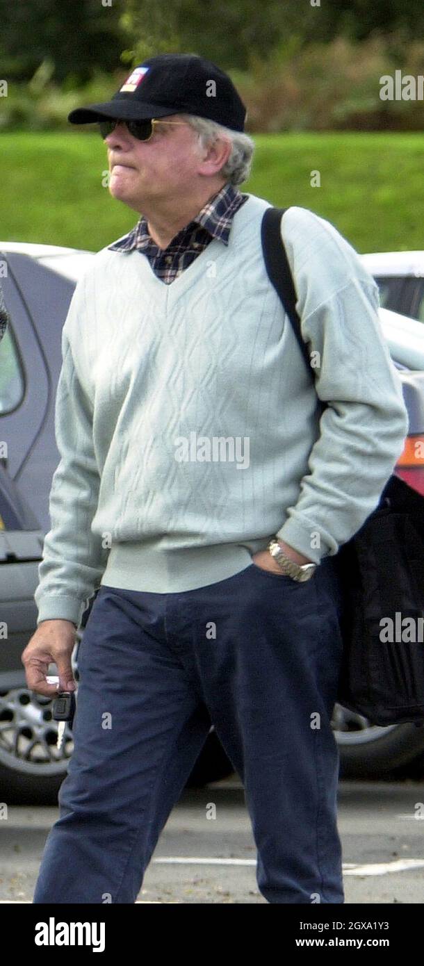 David Jason seen for the 1st time in his Jaguar X8. He is pictured ...