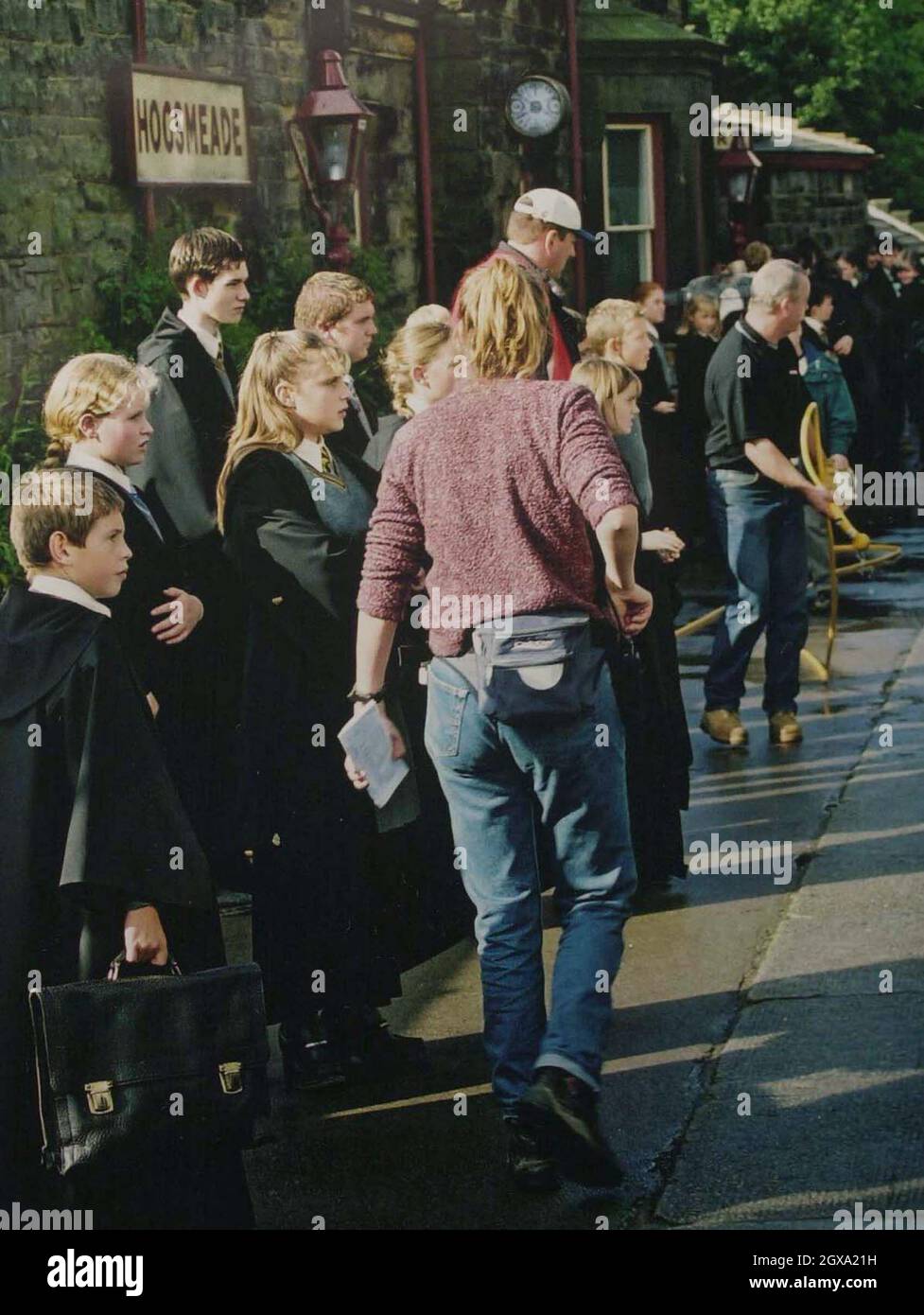 Filming of the new Â£100 Million Harry Potter Movie, scenes on ...