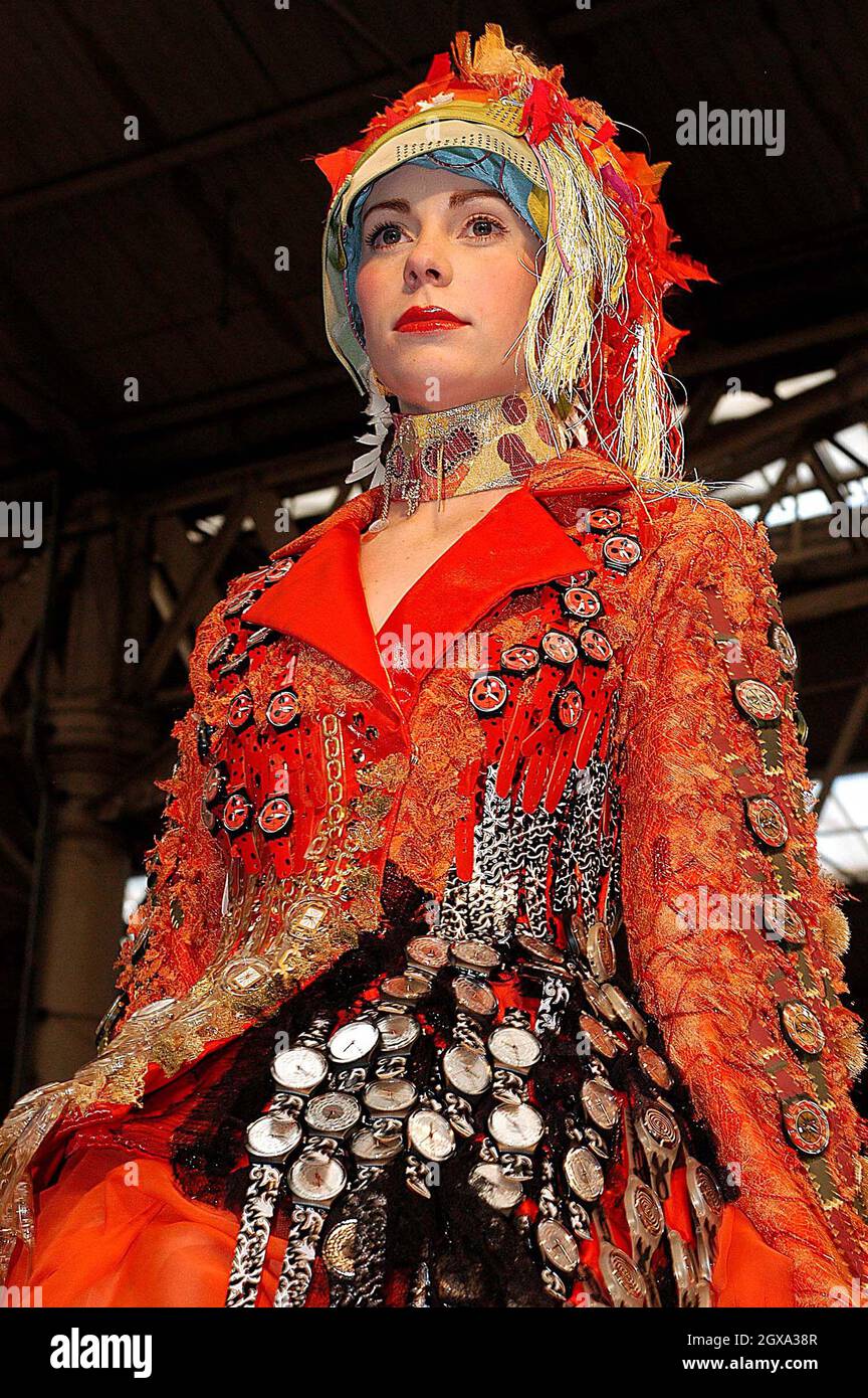 Models on the catwalk for the Alternative Fashion Week 2004 ...