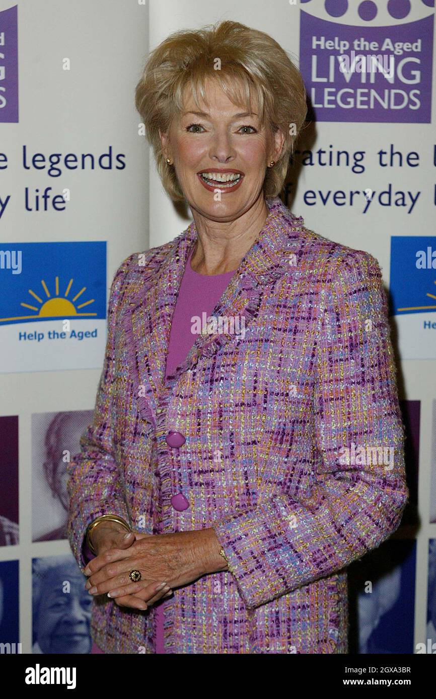 Diana Moran in attendance at the Help the Aged Living Legend Awards ...