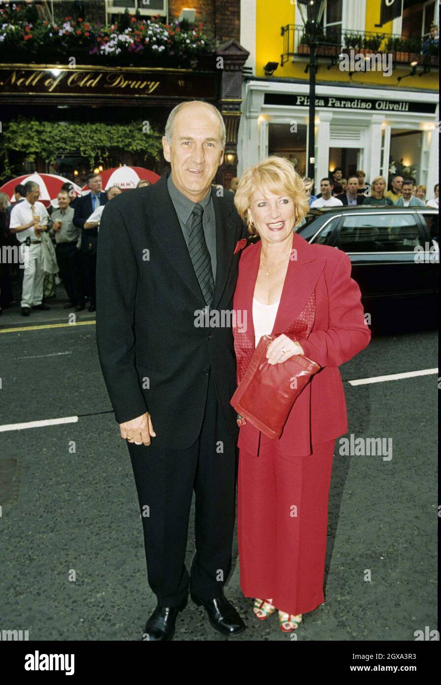 Russ Abbot and wife Stock Photo - Alamy