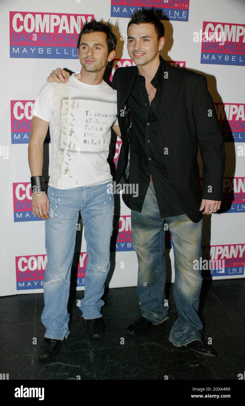 Andy Scott Lee and brother at Company Bachelors 2004 challenge, which ...