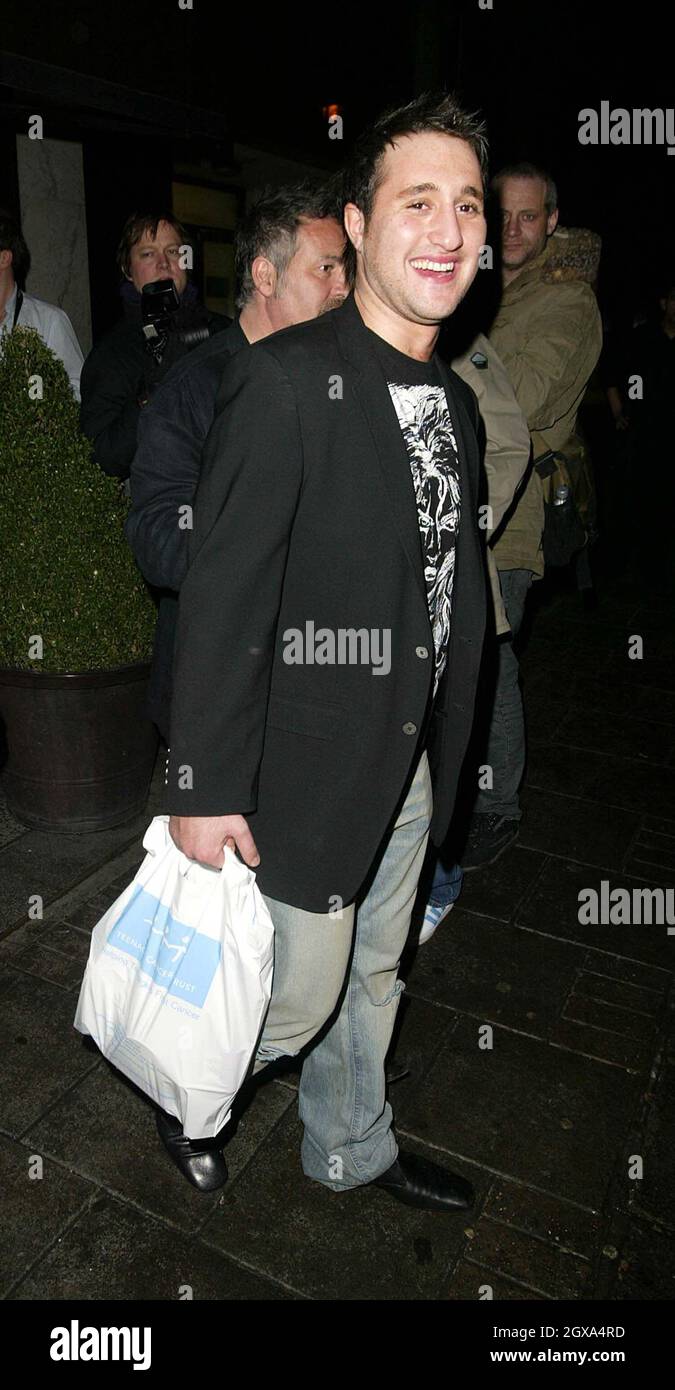 Anthony Costa from Blue at the Embassy nightclub, Old Burlington Street ...