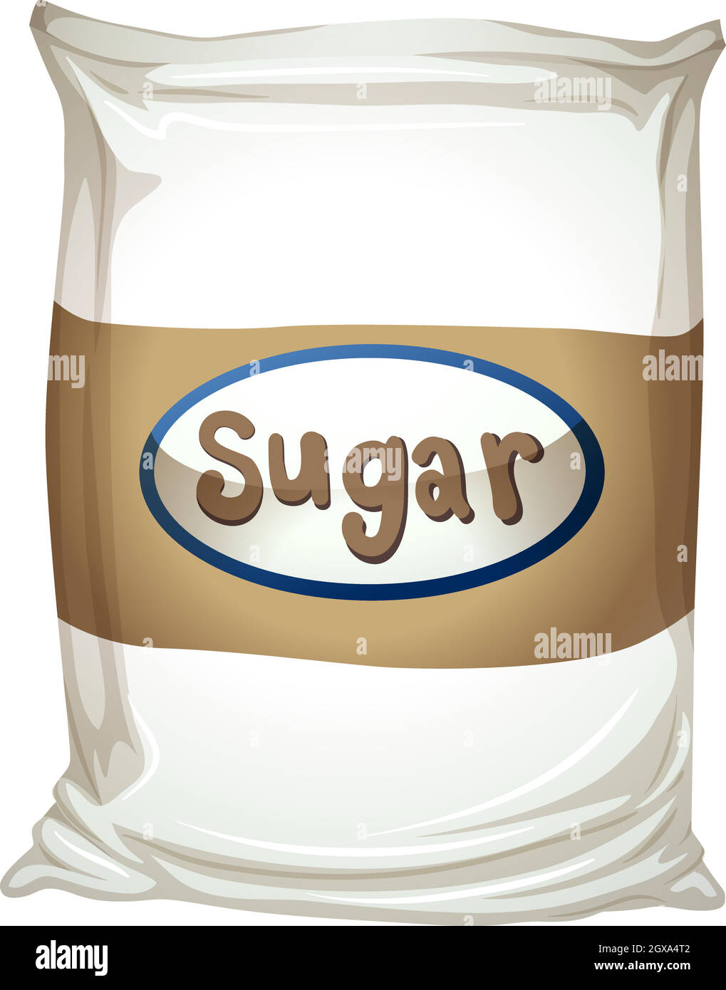 A packet of sugar Stock Vector Image & Art - Alamy