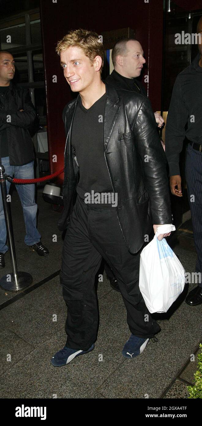 Phillip Oliver at the Embassy nightclub, Old Burlington Street, London ...