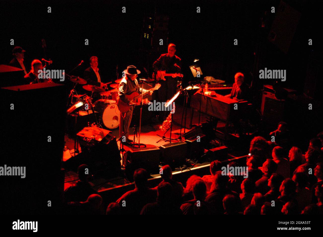Van Morrison performing live at the Irving Plaza Stock Photo - Alamy