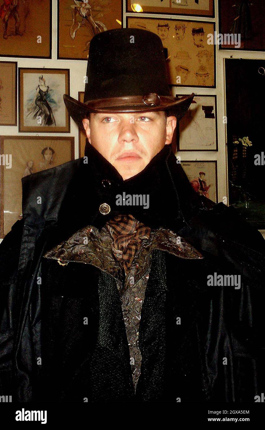 Matt Damon in director Terry Gilliam's upcoming The Brothers Grimm ...