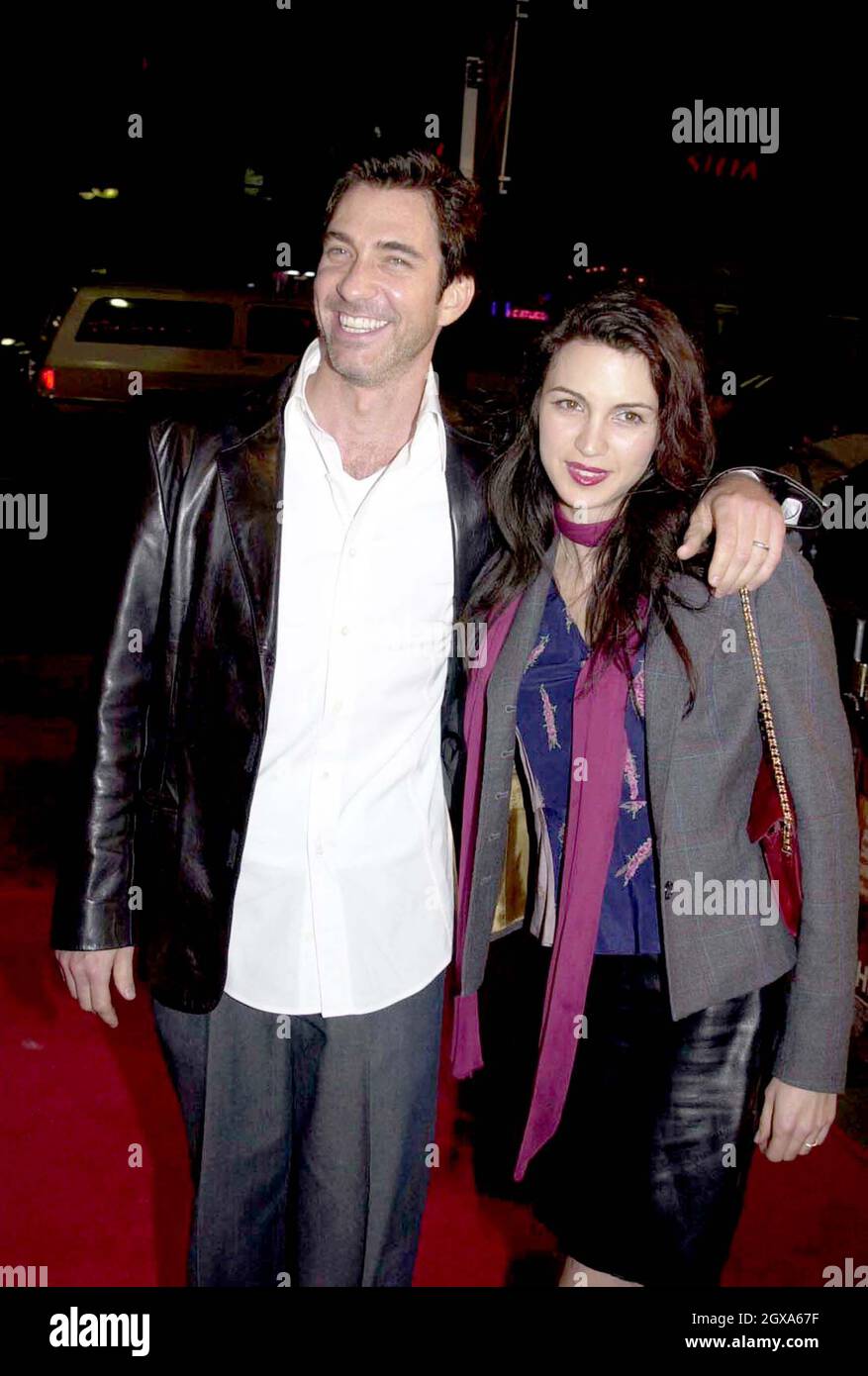 Dylan McDermott at the premiere of "The Pledge", held in Los Angeles ...