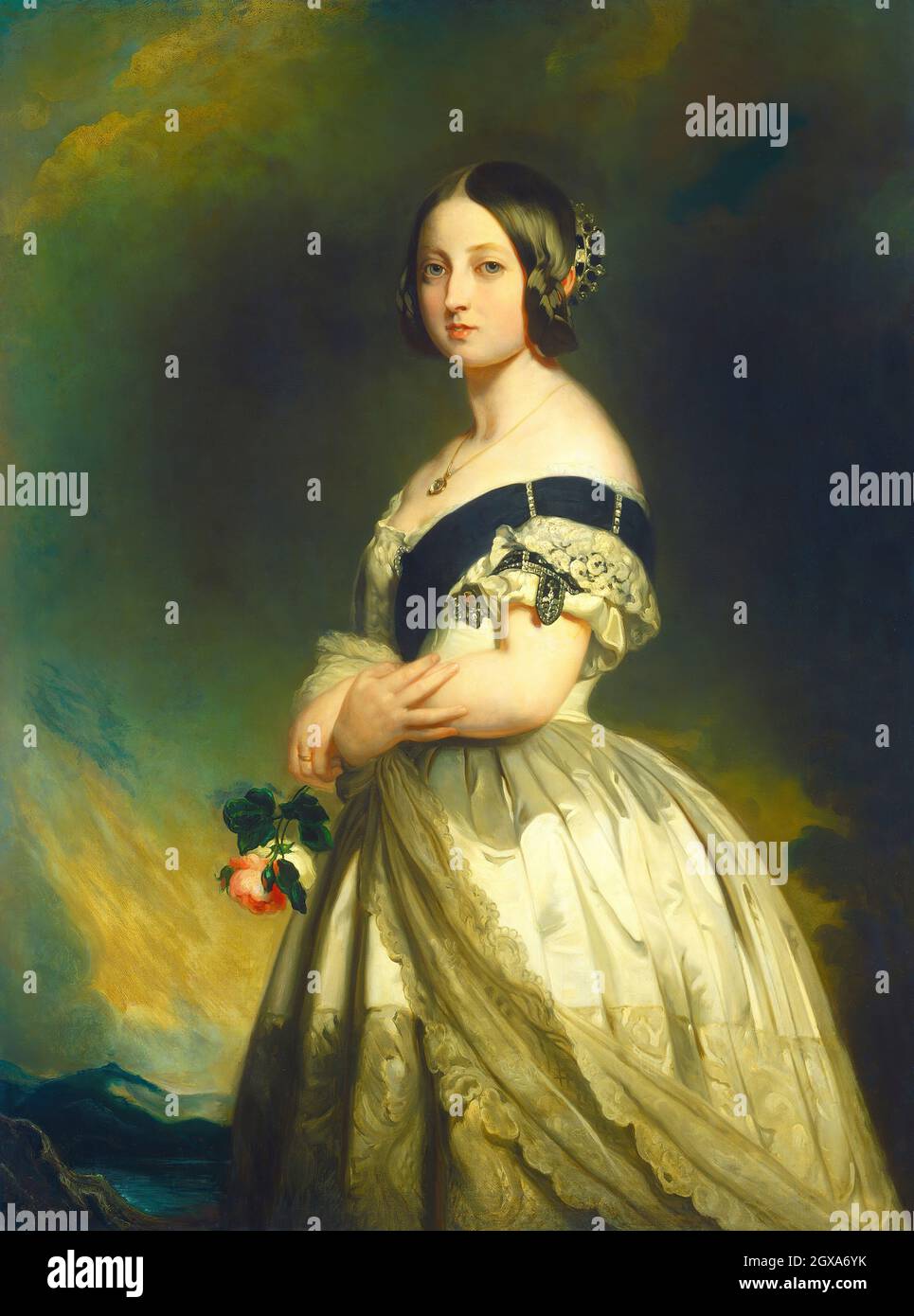 Queen Victoria or Alexandrina Victoria, 1819 - 1901, Queen of the ...