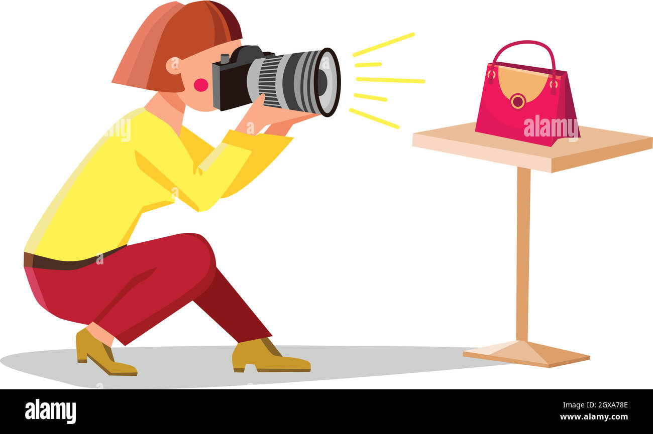 Product Photography Making Photographer Vector Stock Vector Image & Art ...