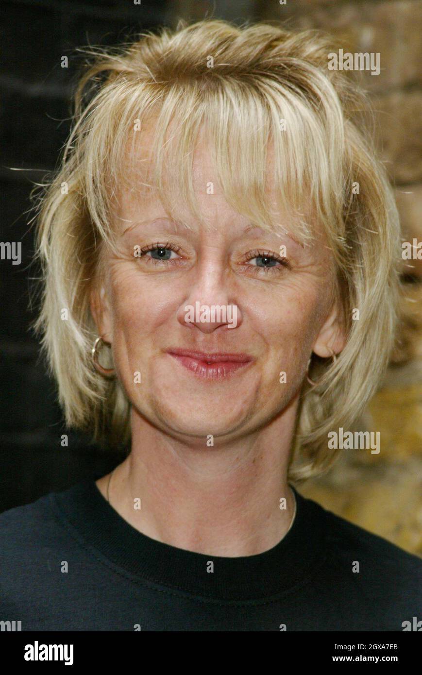 Victoria Alcock from the TV series Bad Girls photographed at the Clink ...