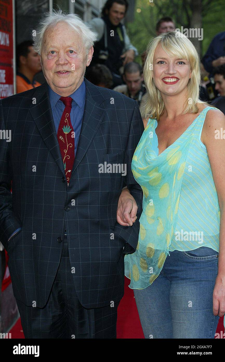Dudley Sutton at the world premiere of The Football Factory at Odeon ...