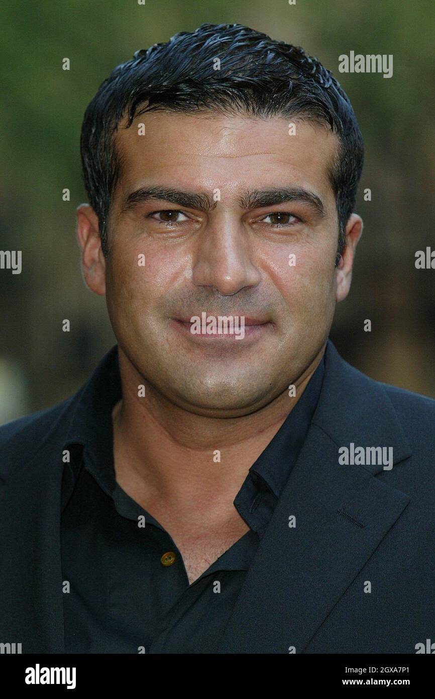 Tammer Hassan at the world premiere of The Football Factory at Odeon ...