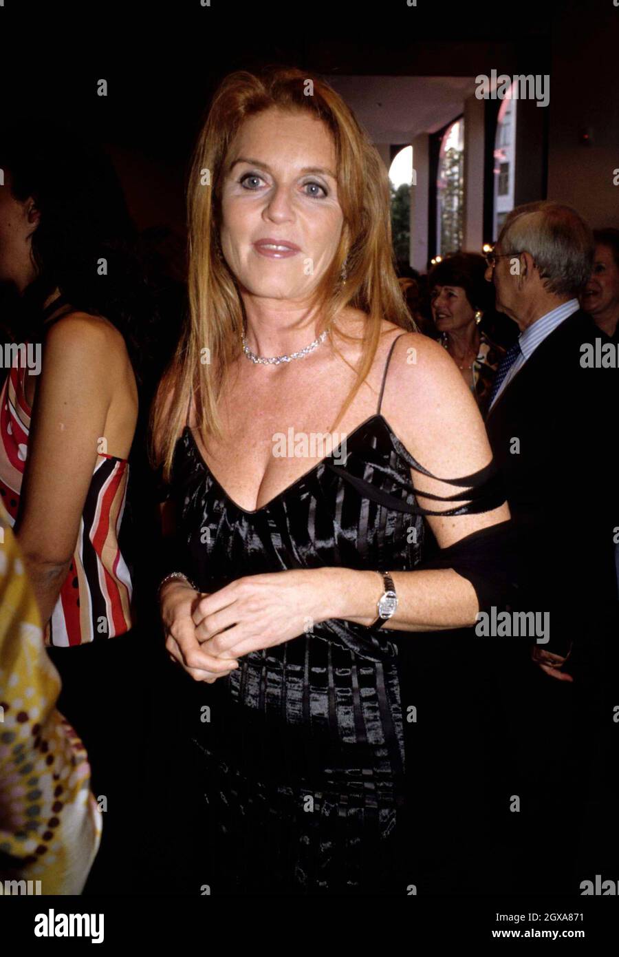 Sarah Ferguson at the re-opening party of Asprey on New Bond Street ...