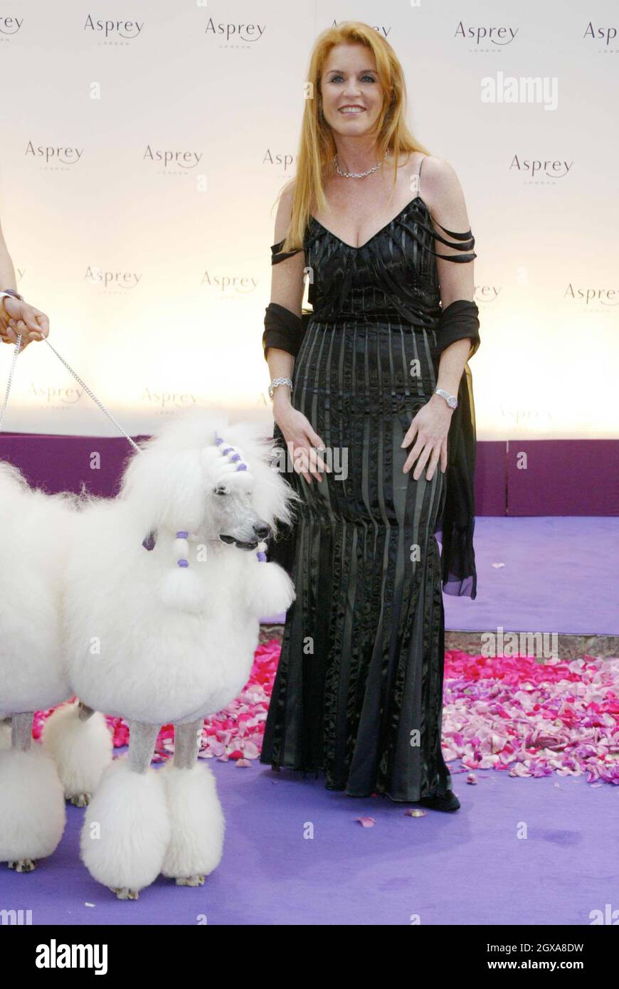 Sarah Ferguson arrived at the re-opening party of Asprey, situated on ...