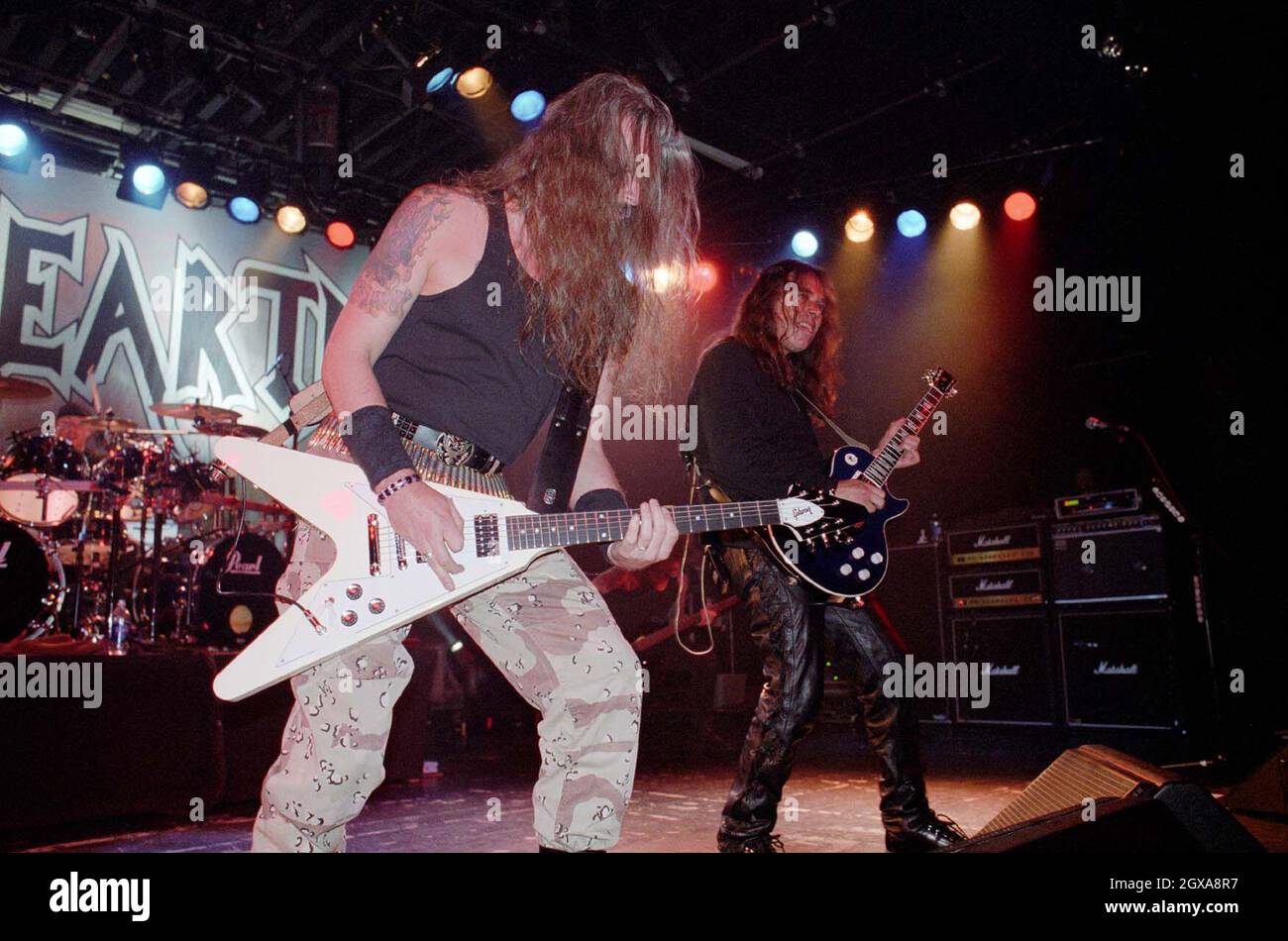 Iced Earth perform at the Commodore Ballroom in Vancouver Stock Photo ...