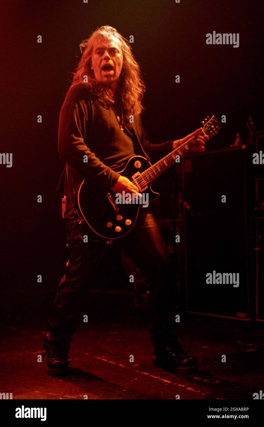 Iced Earth perform at the Commodore Ballroom in Vancouver Stock Photo ...