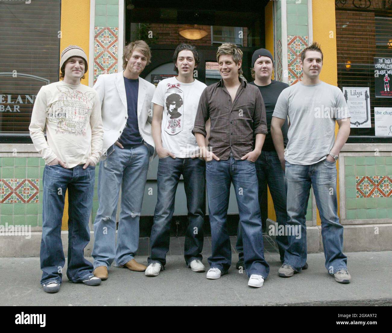 Pictured are South African Rock band FRANKLIN at Whelans Pub on Wexford ...