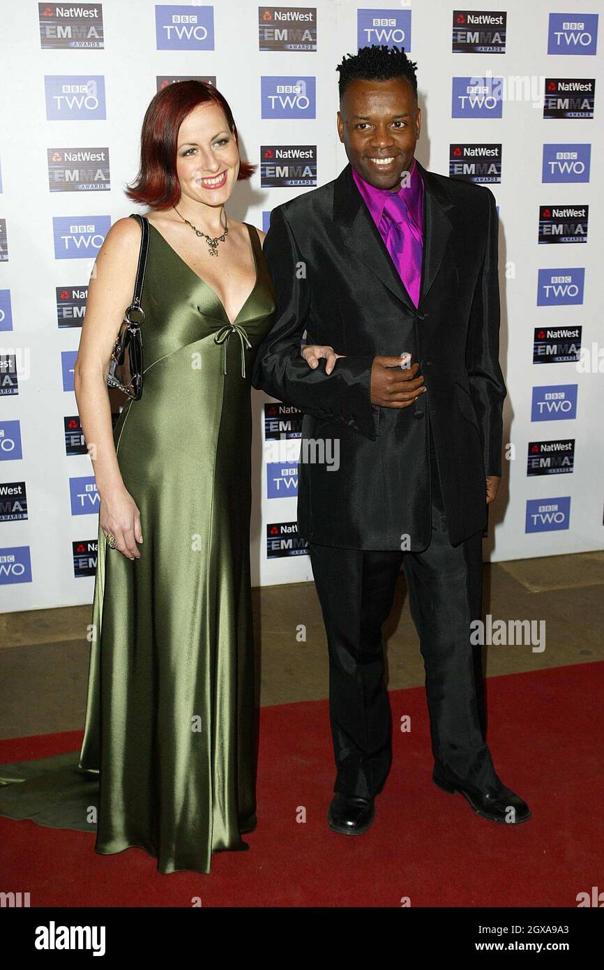 David and Carrie Grant arriving at the EMMA Awards at the Grosvenor ...