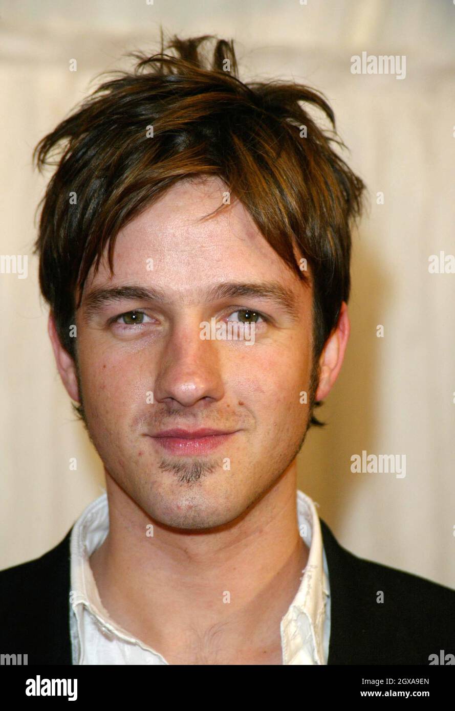 Alistair Griffin from Fame Academy arrives as a guest at Hell's Kitchen ...