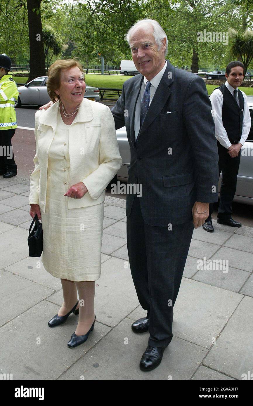 George Martin arriving at the Ivor Awards at the Grosvenor House Hotel ...