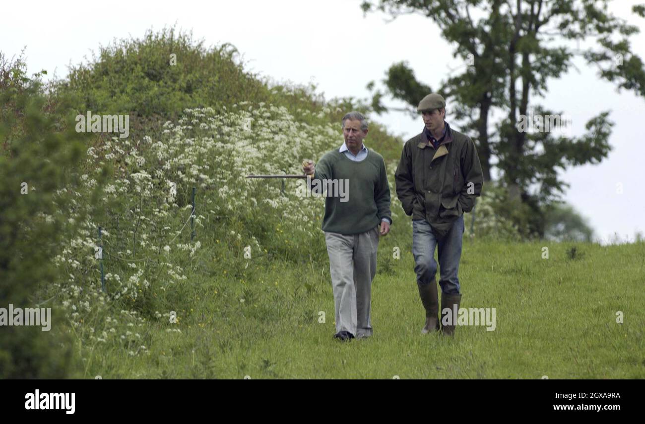 DUCHY HOME FARM, GLOUCESTERSHIRE, ENGLAND - MAY 29: HRH Prince William ...